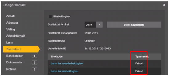 Litt fakta om frikort – PowerOffice Hjelpesenter